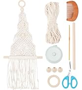 Amazon.com: INFUNLY 3Set Macrame Christmas Tree Ornaments Kit Christmas ...