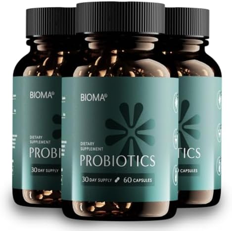 Amazon.com: BIOMA Probiotics for Digestive Health, 3 in 1 Gut Health ...
