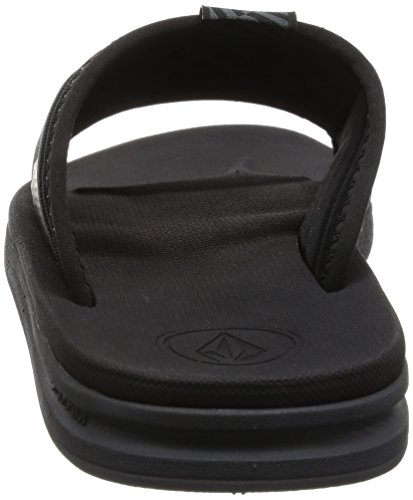 Buy Volcom Men's Draft Flip Flop Slide Sandal, Black, 12 B US at Amazon.in