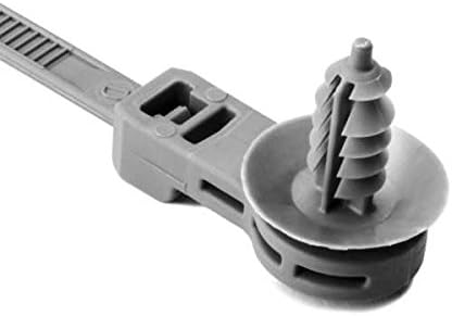 Amazon.com: HellermannTyton 157-00118 Offset Fir Tree, 12.5 mm, M6, 8" Tie, 50lb Tensile ...