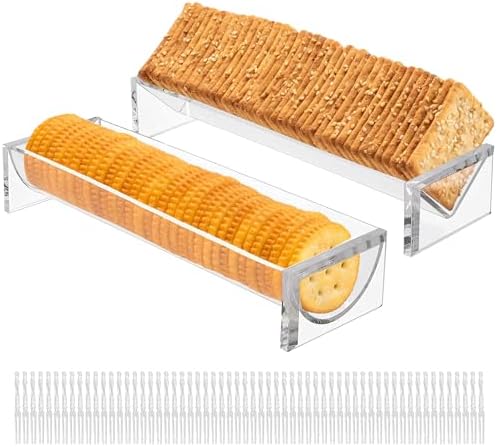 Amazon.com: Dragon Unit Acrylic Cracker Trays for Serving Set of 2 ...