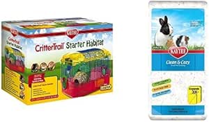 Amazon.com : Kaytee CritterTrail Small Animal Habitat Starter Kit with ...