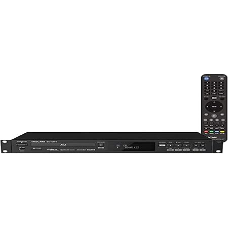 Tascam Professional Blu-Ray Player for Touring and Installation (BD-MP1 ...