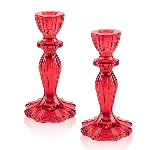 Red Crystal Candle Holders – The 16 best products compared - Product ...
