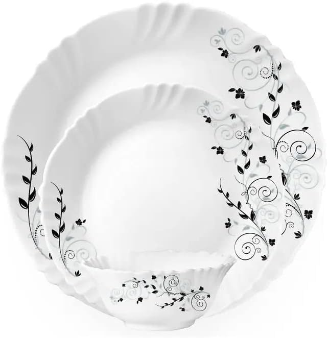 Royal 16 Piece Spring Blossom Porcelain Dinner Set | 4 Plates, Bowls ...