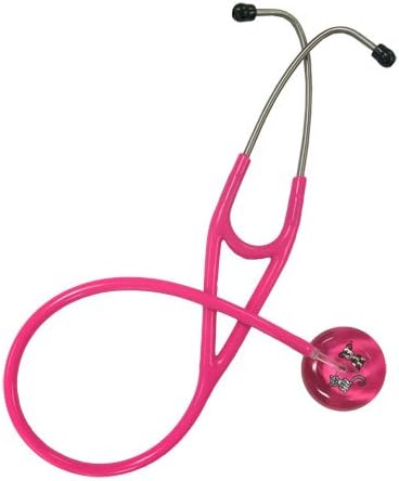 Amazon.com: Ultrascope Adult Stethoscope with Hot Pink Tubing, Kitty ...