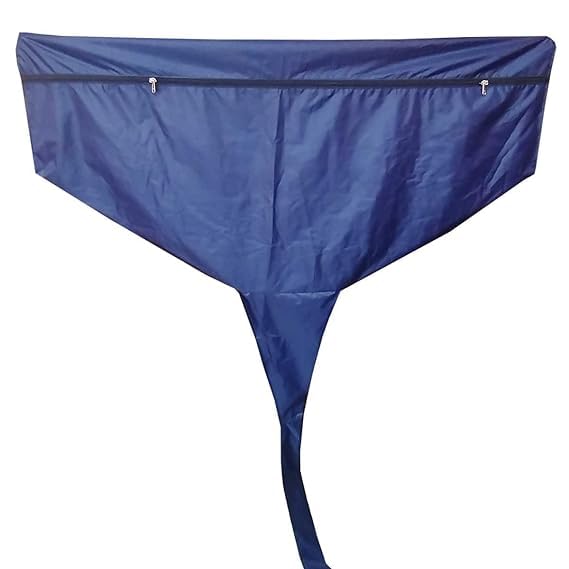 SSOHTRA Split AC Service Wash Bag Cover Waterproof Large Navy Blue ...