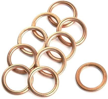 Amazon | INEX 互換品 ドレンパッキン ドレンワッシャー M14 外径20mm 内径14mm 10枚セット フォルクスワーゲン用 ...