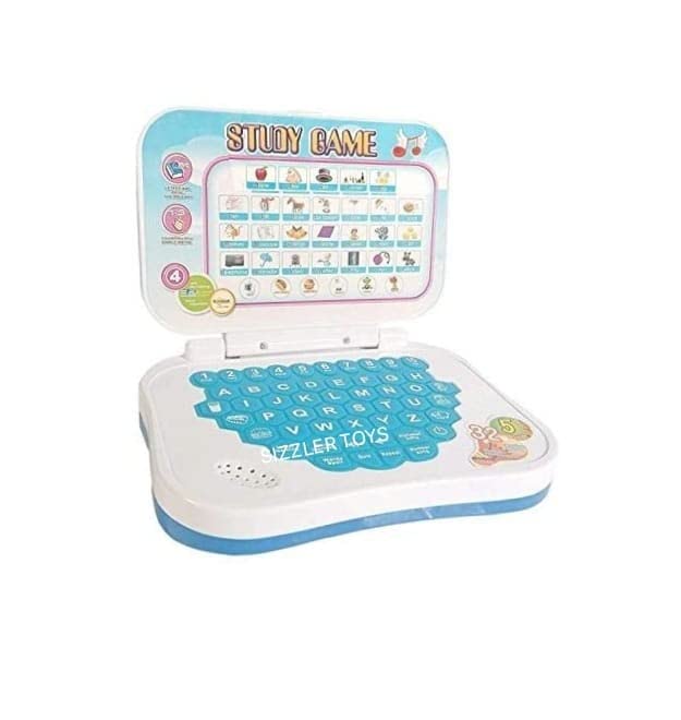 SIZZLER TOYS Presents Musical Kids Mini Laptop Computer with Study Game ...