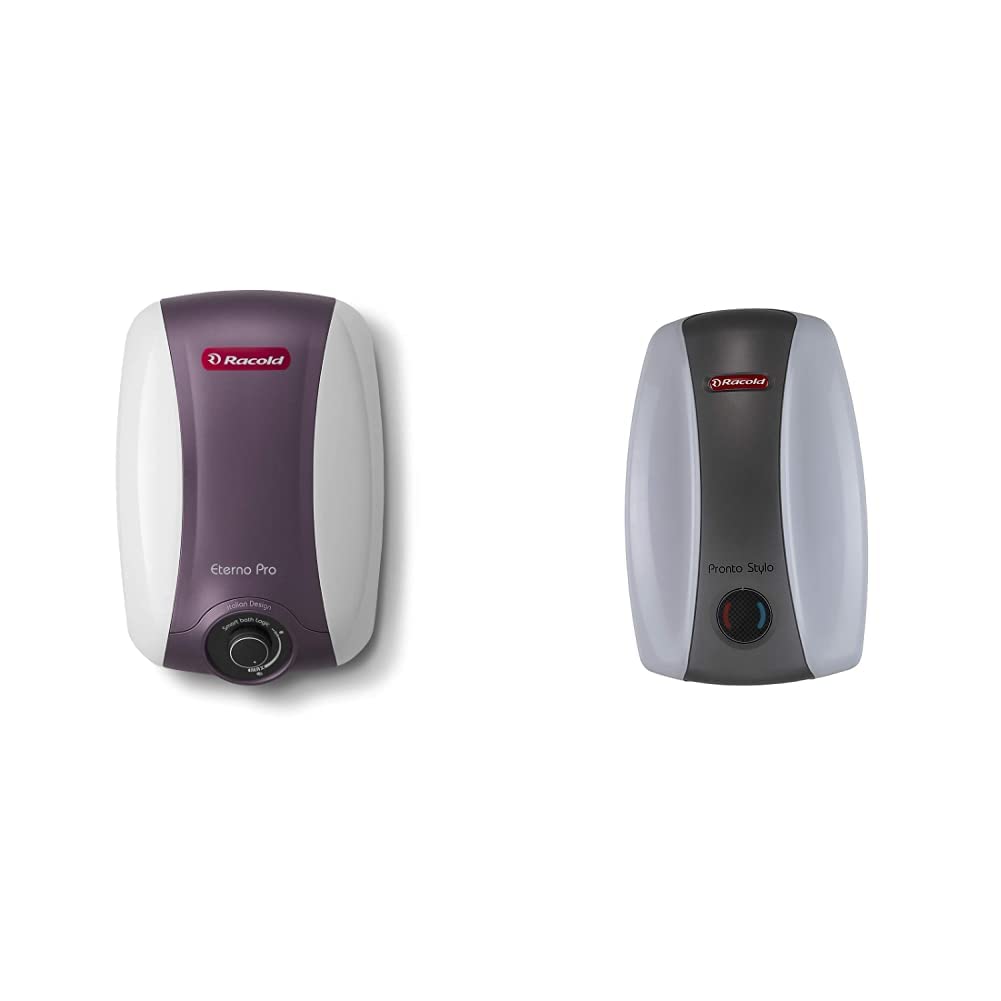 Buy Racold Eterno Pro 25Litres Vertical 5 Star water heater & Pronto ...