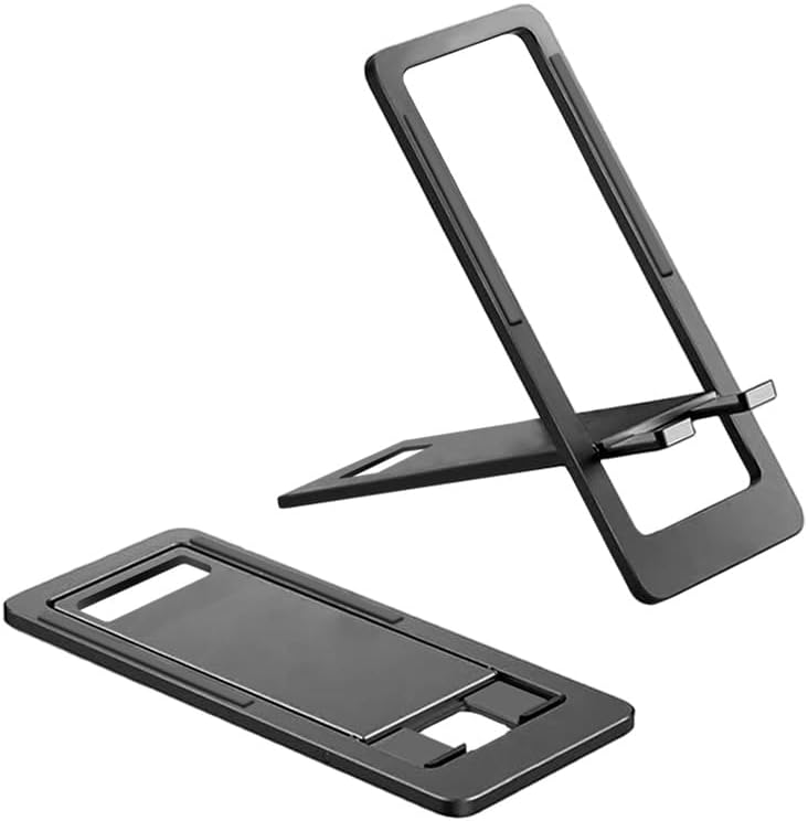 URBAN KINGS Cell Phone Stand, Foldable Aluminum Adjustable Phone Holder ...