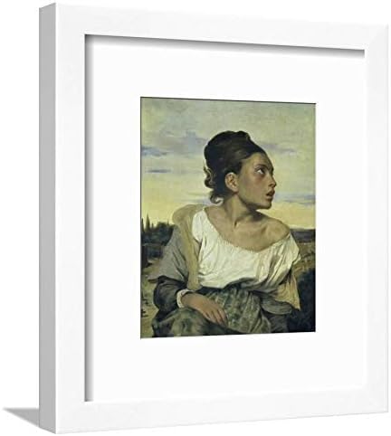 Amazon.com: ArtEdge Jeune Orpheline au Cimetiere by Eugene Delacroix ...