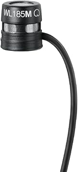 Amazon.com: Shure WL185M Professional Low-Profile Lavalier Microphone ...
