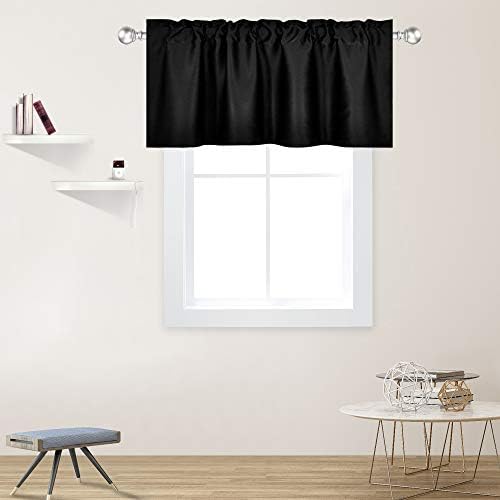 Amazon.com: Allenjoy 52'' x 18'' Blackout Valance for Bedroom/Living ...
