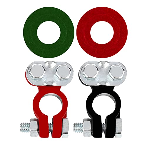 Battery Terminal Set with Anti-corrosion Washers, Positive - Want It All