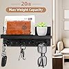 Amazon.com: WeBravery Decorative Key Hanging Rack with 4 Double Hooks ...