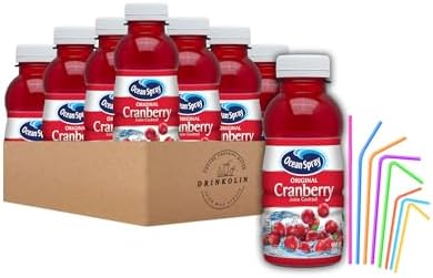 Amazon.com: Spray Cranberry Juice, 10oz Bottles, (Pack of 8) with ...