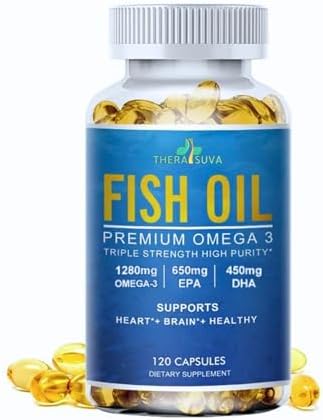 Amazon.com: Wild Alaskan Fish Oil - Omega-3 1280mg + EPA 650mg + DHA ...