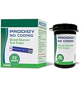 Amazon.com: PRODIGY 10500 100ct Test Strips with AutoCode Talking Meter ...