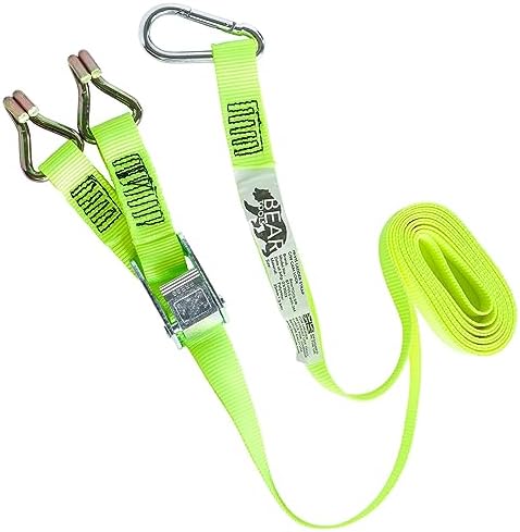 BearTOOLS 3 Meter Hi-Vis Ladder Strap C/W Cam Lock - Ladder Straps for ...