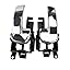Amazon.co.jp: 車内ドアハンドル For Navara For D40 For Pathfinder For R5 ...