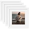 Amazon.com - KINLINK 7x7 Picture Frames White, Square Photo Frames with ...