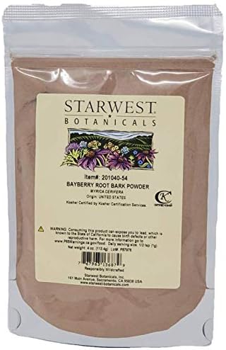 BAYBERRY ROOT BARK POWDER 4OZ : Amazon.co.uk: Beauty