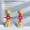 Amazon.com : Aekops 1lb Propane Tank Adapter with Valve,20 lb to 1lb ...