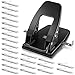 Amazon.com : Dreyoo 2 Hole Punch with 100 Pack Prong Paper Fastener ...