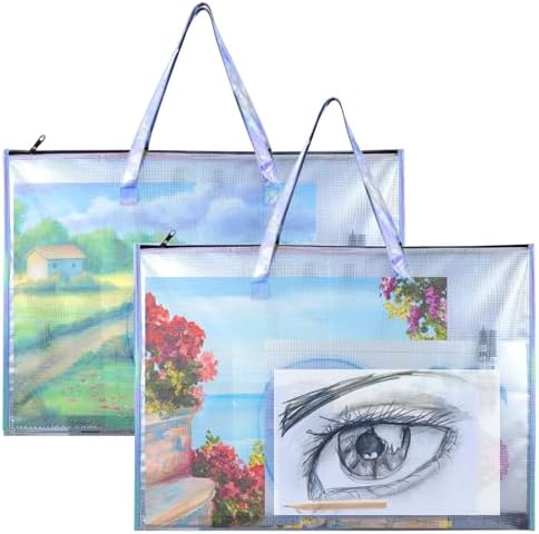 Amazon.com: AKAYOK Bulletin Board Poster Storage Bag Art Portfolio Bag ...