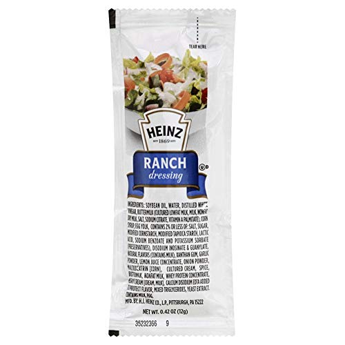 قیمت و خرید بسته های یک نفره Heinz Ranch (بسته های 0.4 اونس ، بسته 200 ...