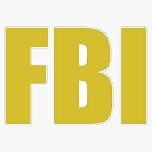 Amazon.com - Fbi Sticker Bumper Sticker Vinyl Decal 5"