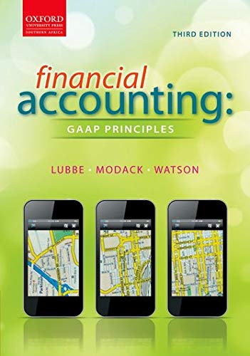 Amazon.com: Accounting GAAP: 9780195998115: Lubbe, Ilse, Modack, Goolam ...
