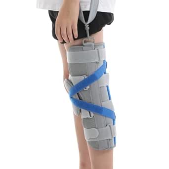 Amazon.com: RousuMedi Kids Knee Leg Immobilizer Pediatric Knee Brace ...