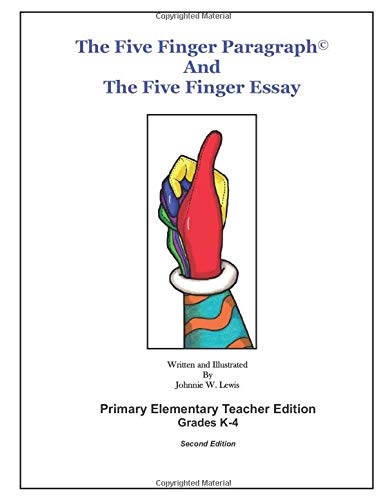 Amazon.com: The Five Finger Paragraph: Primary Elementary Teacher ...