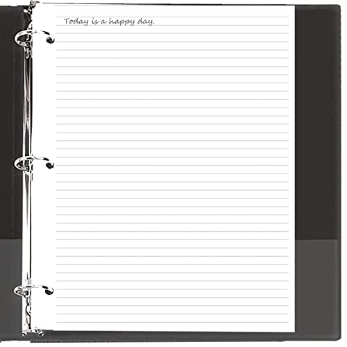 Snapklik.com : A4 Lined Refill Paper, 3-Hole Punched Ruled Filler Paper ...