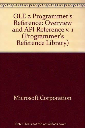 OLE 2 Programmer's Reference: Working with Windows Objects (Microsoft Professional Editions ...