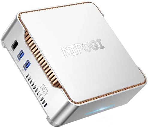 NiPoGi Mini PC N97 Ιntel Alder Lake W-11(Βeat N100/Ν95,fino a 3.6GHz ...