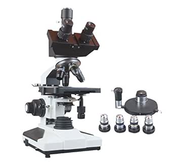 Radical 2000X Turret Phase Contrast Doctor Medical Vet Lab Microscope W ...