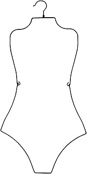 Amazon.com: IEUDNS Swimsuit Hanger Lingerie Hanger Bathing Suit Hanger ...