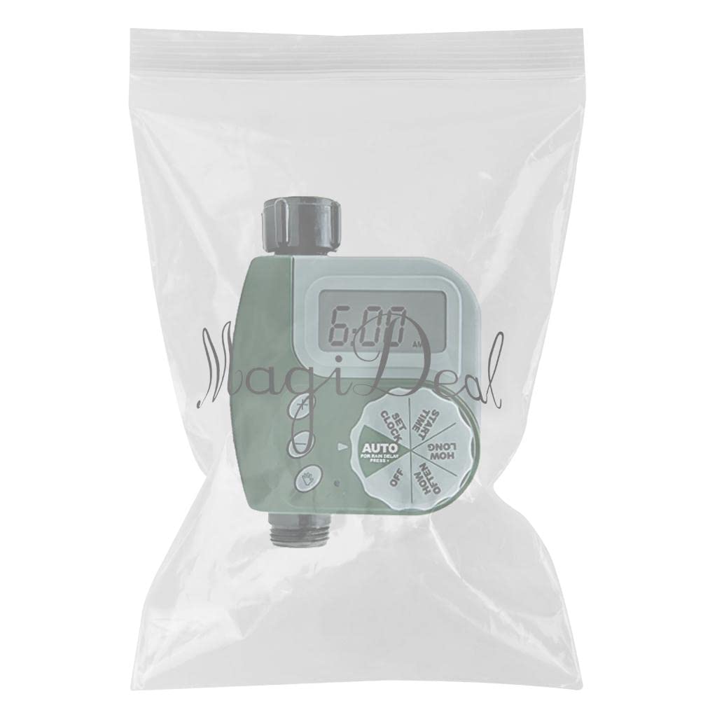 Electronic Water Tap Timer DIY Garden Irrigation Control LCD Display ...