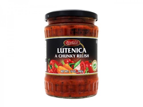 Amazon.com : Zergut Lutenica, Chunky Relish, 19 Ounce : Grocery ...