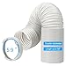 Amazon.com: Portable Air Conditioner Hose Kit AC Hose with Adapter 5.9 ...