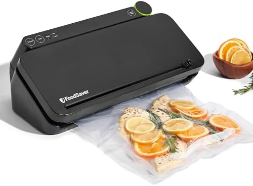 FoodSaver V4400 2-in-1 Vacuum Sealer Machine with Automatic Vacuum Sealer Bag Detection and ...