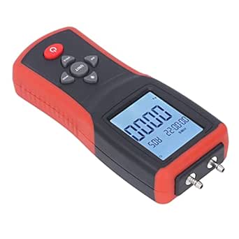 LOCADENCE Digital Manometer, 12 Units Selectable Multi Function Digital ...