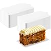 Amazon.com | 200 Pcs Mini Cake Boards, White Mousse Cake Boards Mini ...