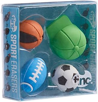 Tinc Sports Eraser Collection Pack for Kids | for Use at School ...