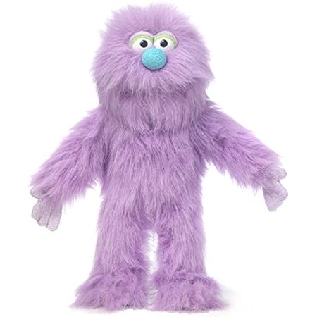 SiLLy puppets Purple Monster, Hand Puppet, 35cm : Amazon.co.uk: Toys ...