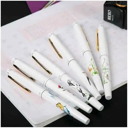 Hero Pen Original Fountain Ink Pen Smooth Iridium Tip Nib Refillable ...