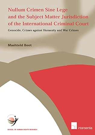 Genocide, Crimes against Humanity, War Crimes (12) (Human Rights ...